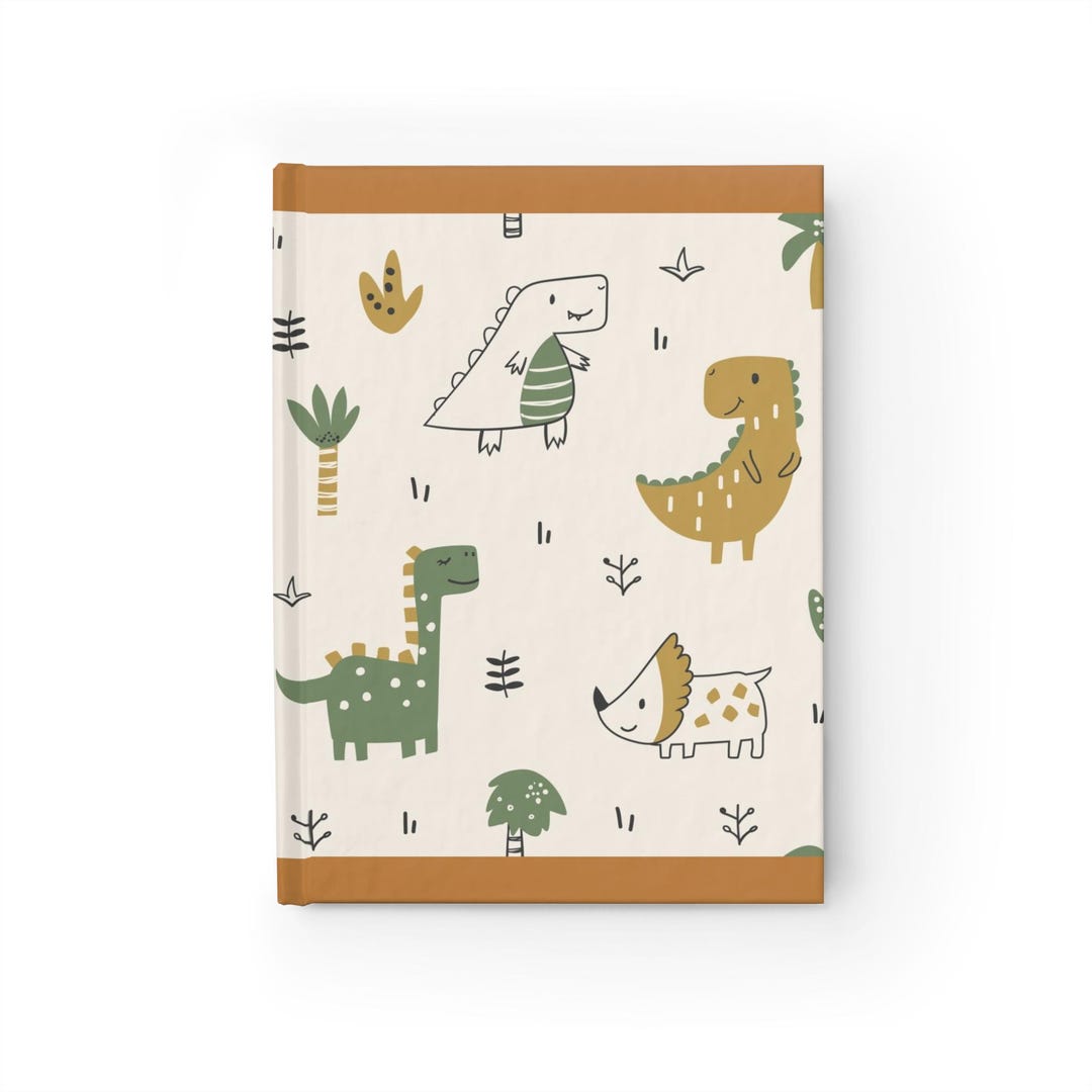 Playful Dinosaur Journal for Kids, Cute Notebook, Gift for Birthdays ...