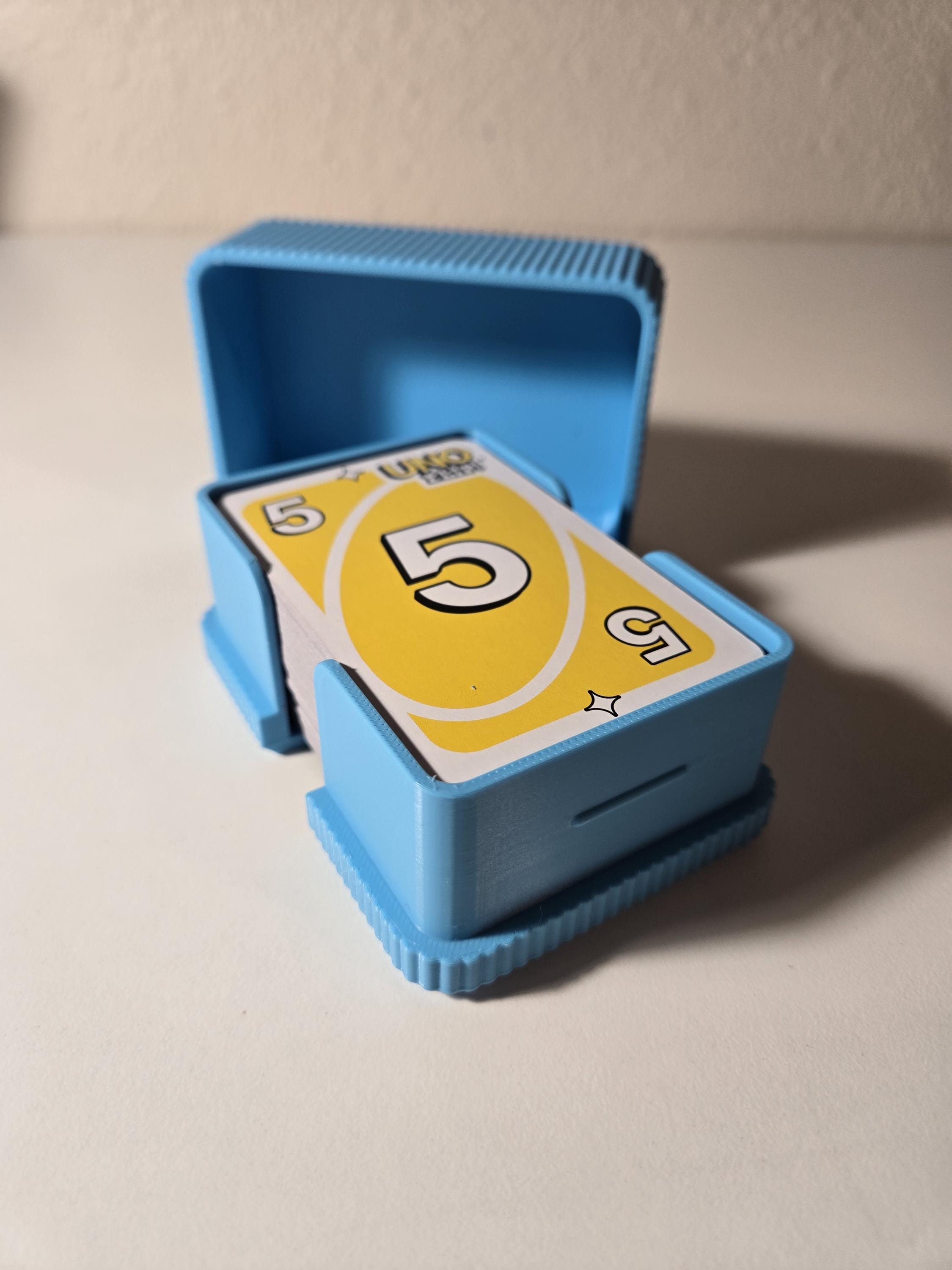 3D Printed Card Game Box, Travel Deck Case, Plastic Organizer - Etsy