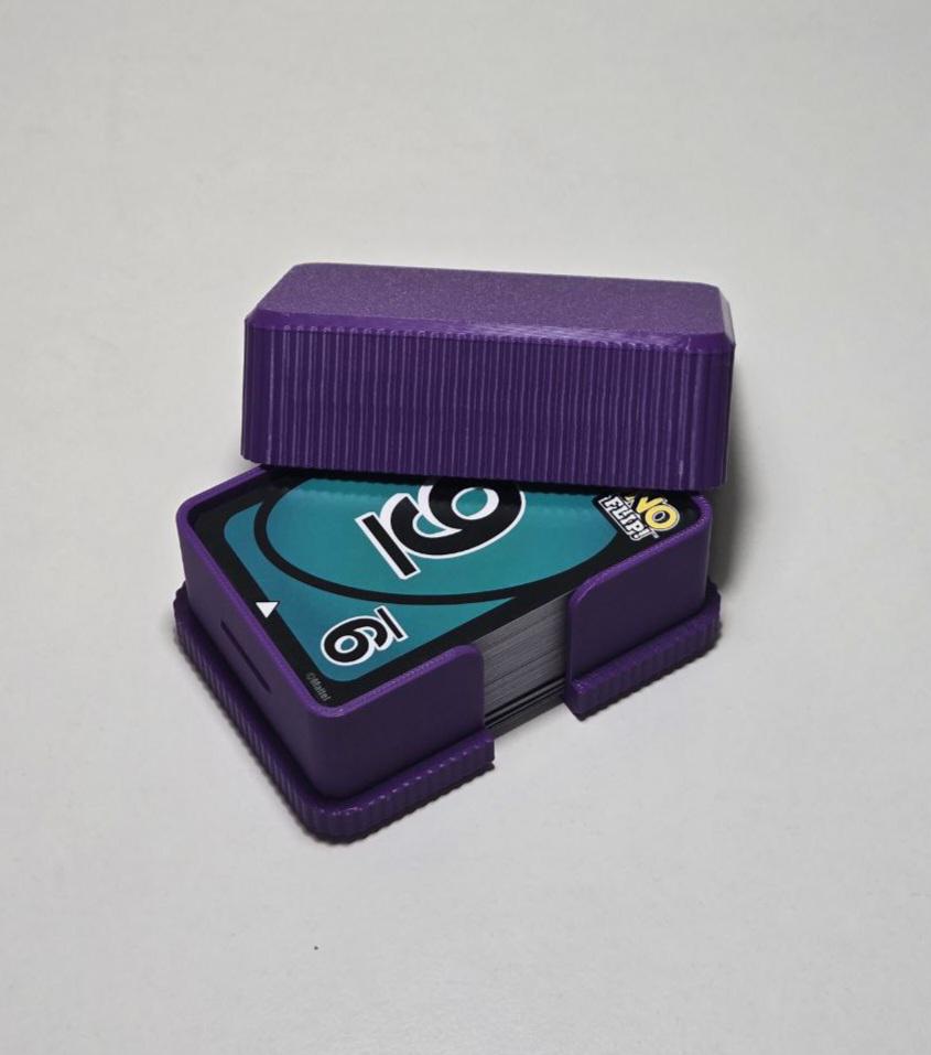 3D Printed Card Game Box, Travel Deck Case, Plastic Organizer - Etsy