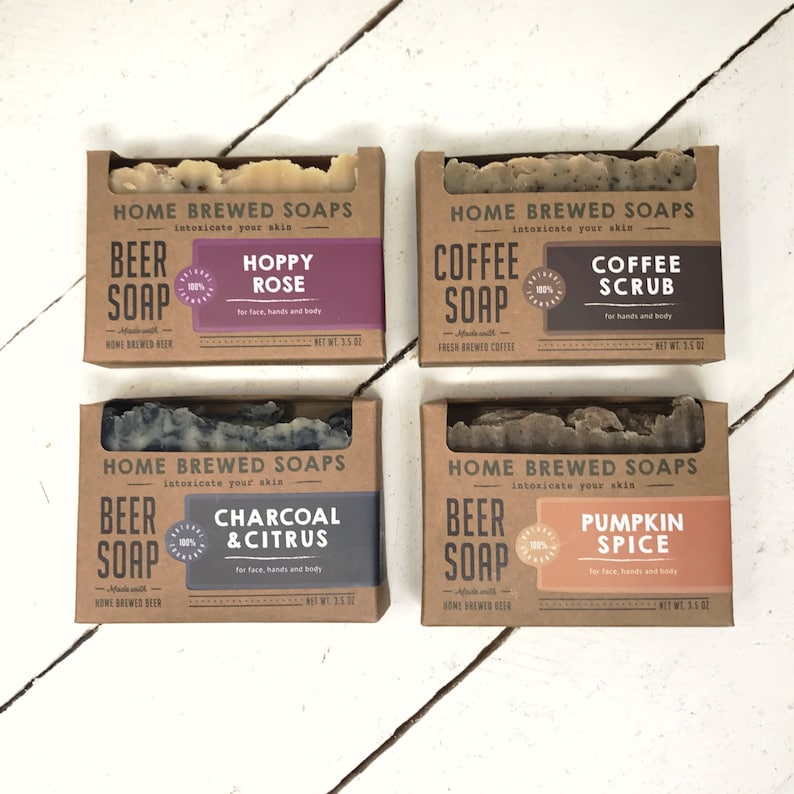 LIMITED EDITION Soap Gift Set for Her, Beer Lover Gifts, Gifts for Her ...
