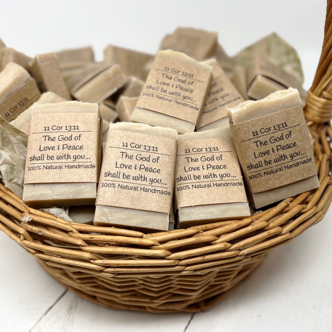 Bible Verse Soap Bars, Personalized Mini Soaps, Guest Soap, Logo Soap ...