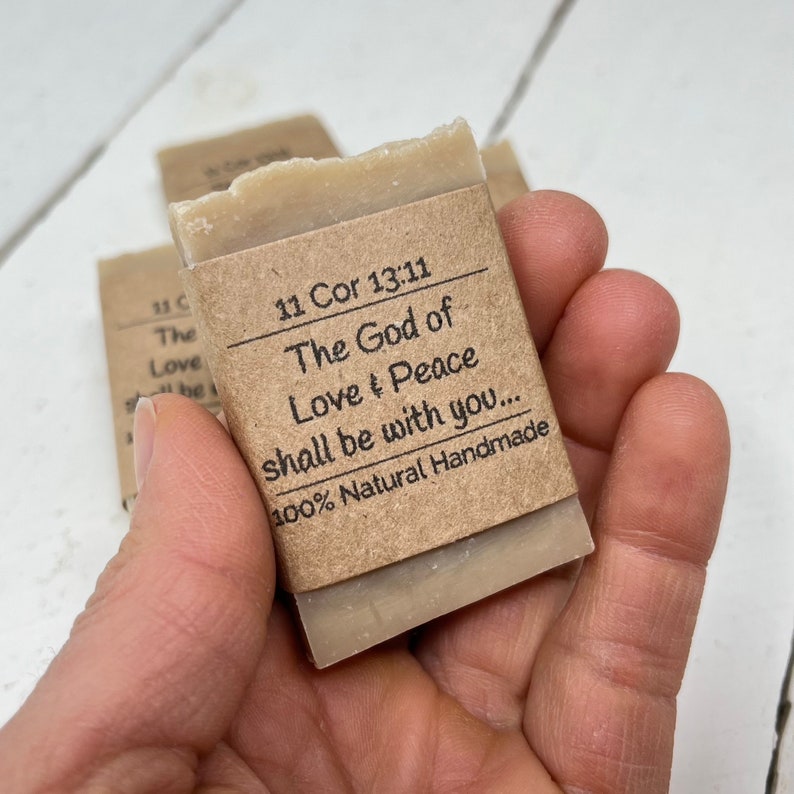 Bible Verse Soap Bars, Personalized Mini Soaps, Guest Soap, Logo Soap ...