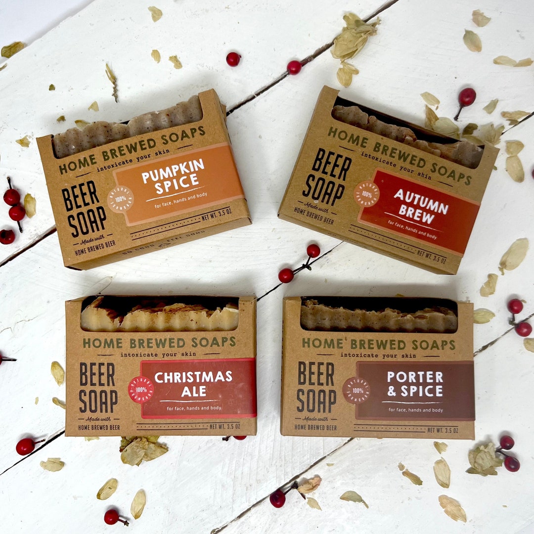 Holiday Soap Gift, Spice Soap, Beer Lover Gift, Soap for Men Who Have ...