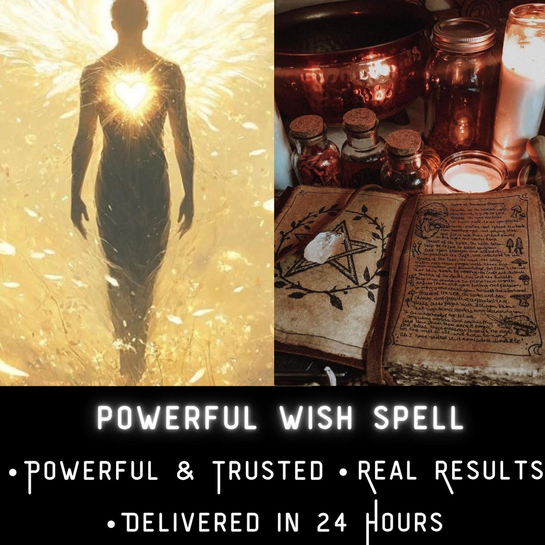 Powerful Wish Spell – Manifest Your Deepest Desires - Etsy