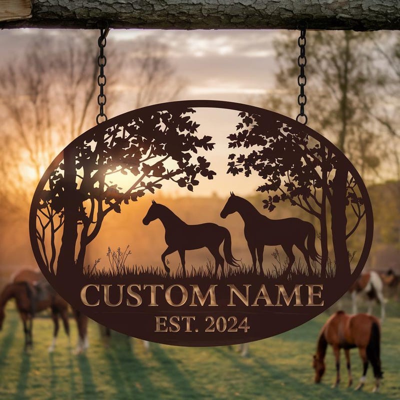 Horse Barn Metal Signs - Etsy