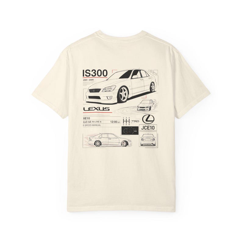 Lexus IS300 Graphic Tee, Car Enthusiast Shirt, Auto Lover Gift, Casual ...