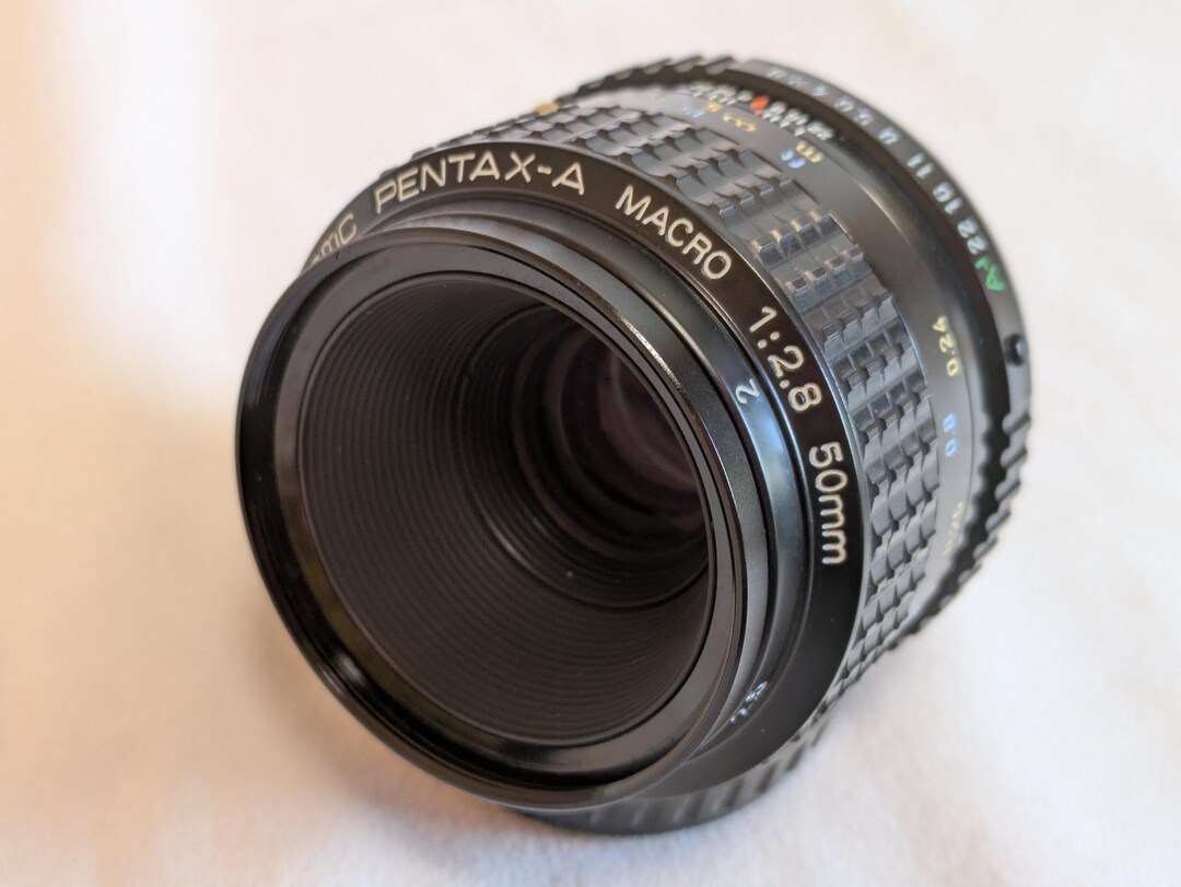 Smc PENTAX-A MACRO 50mm F2.8 Prime Macro Lens - Etsy