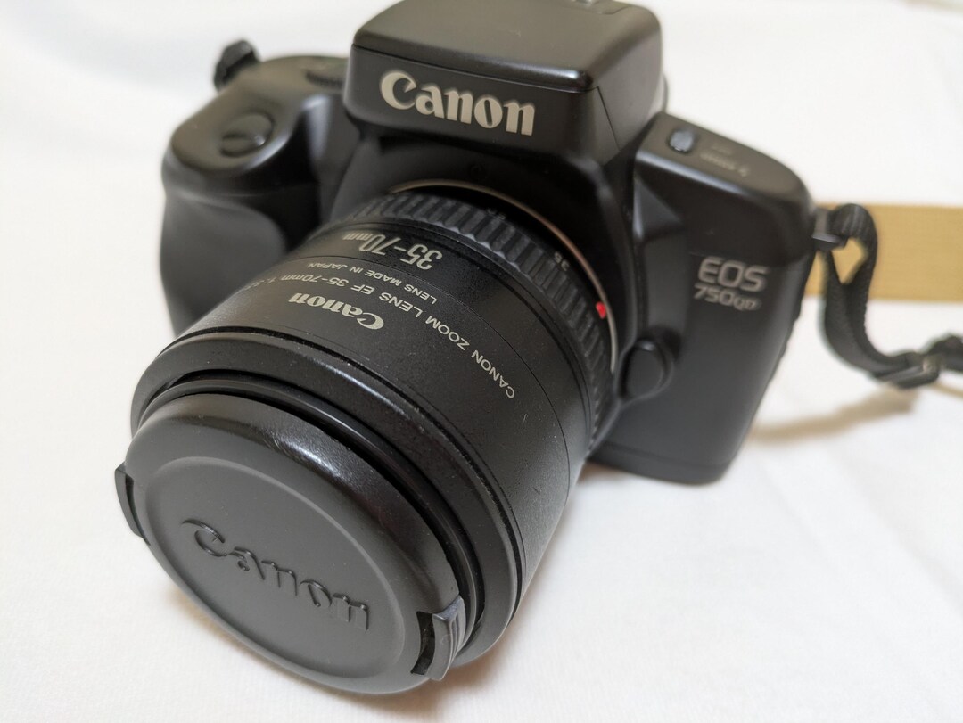 Canon EOS 750QD 35mm Film SLR Camera With Canon EF 35-70mm F/3.5-4.5 A ...