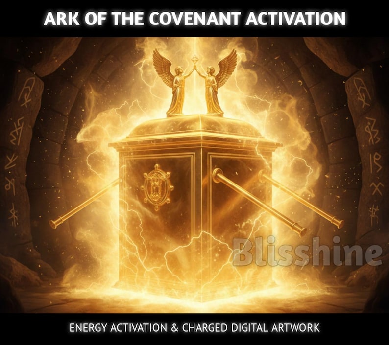 Ark of the Covenant Charged Digital Artwork - Etsy