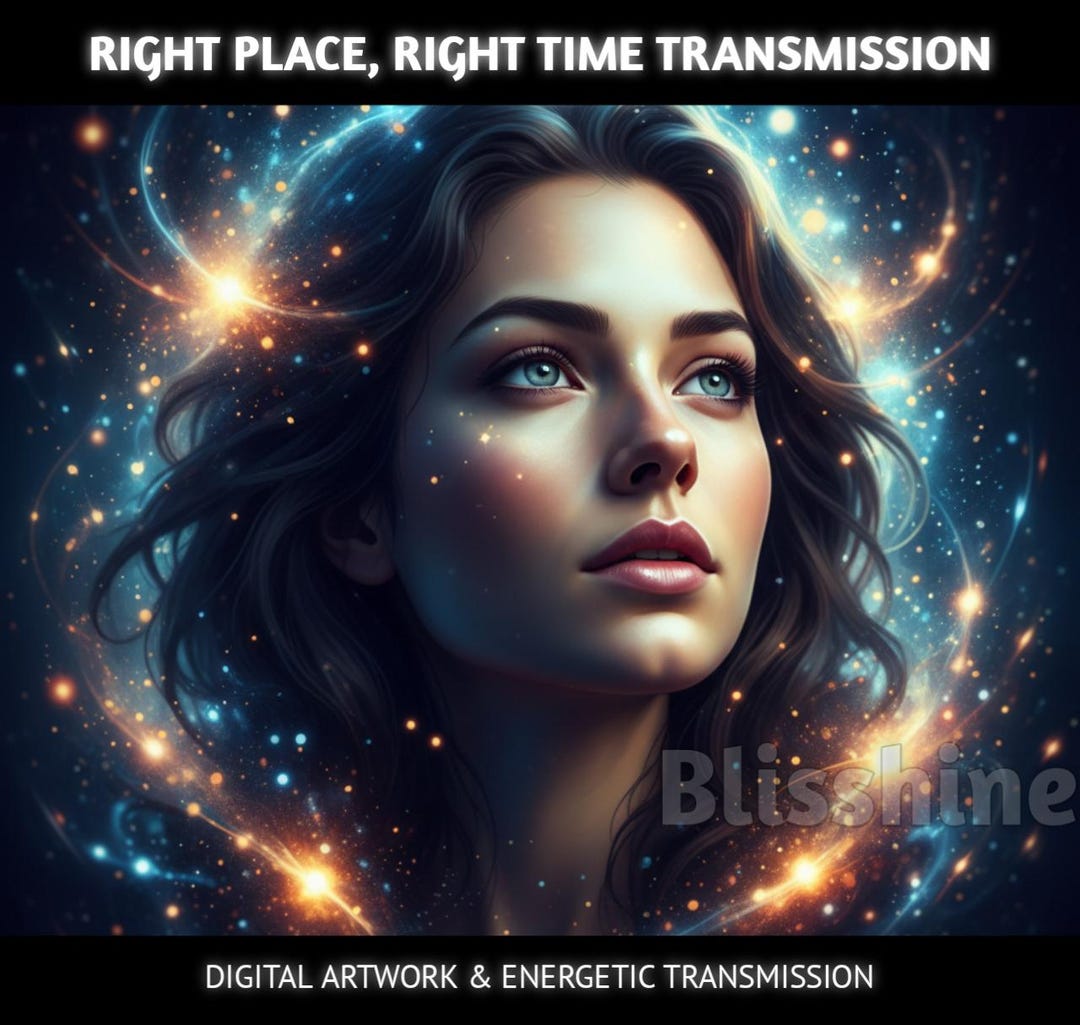 Right Place, Right Time: Charged Digital Artwork - Etsy