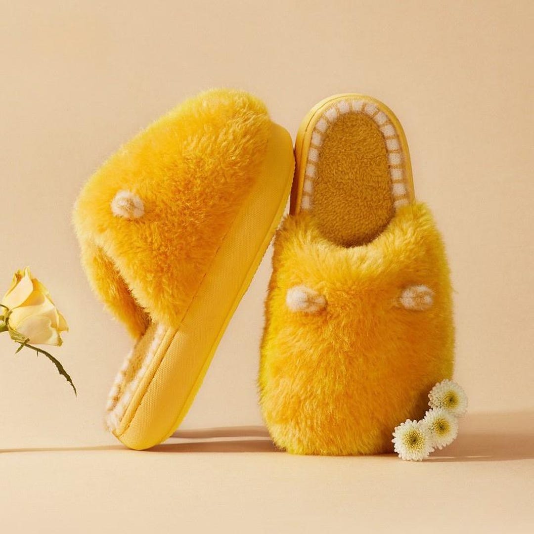Bunny Slippers - Fun Slippers and House Shoes for Winter - Indoor Shoes ...