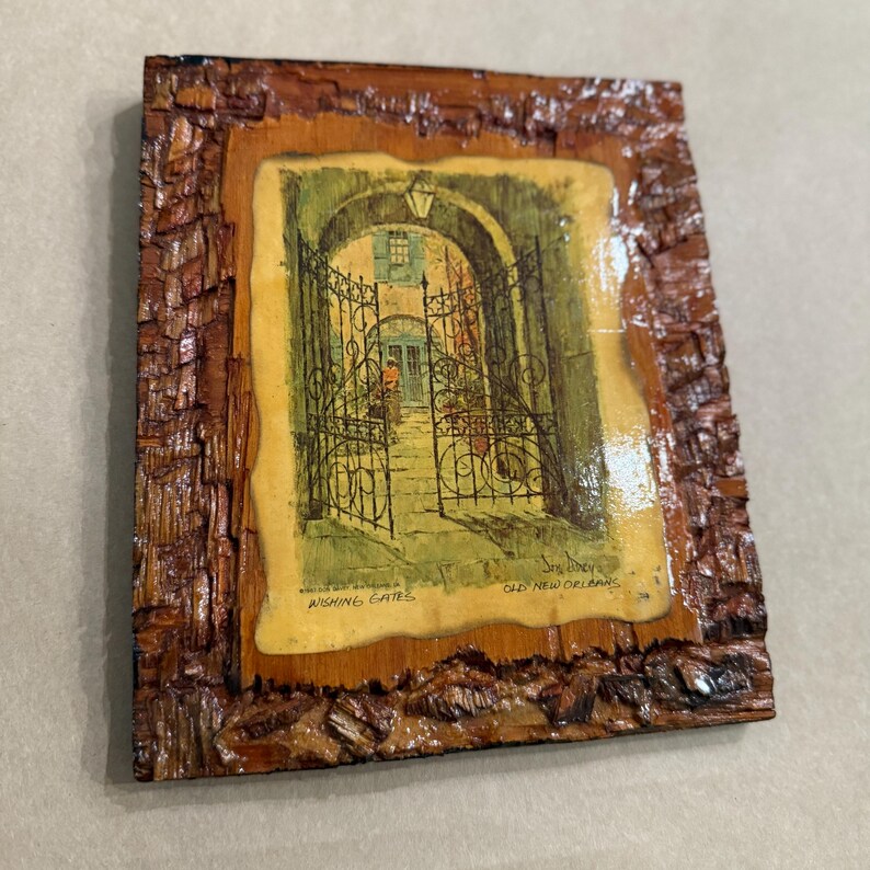Vintage Don Davey Wall Plaques – Pirates Alley & Wishing Gates, Old New ...