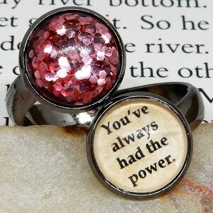 Glinda Ring, Oz Glinda, Glinda Good Witch, Wizard of Oz Ring, Wizard of ...