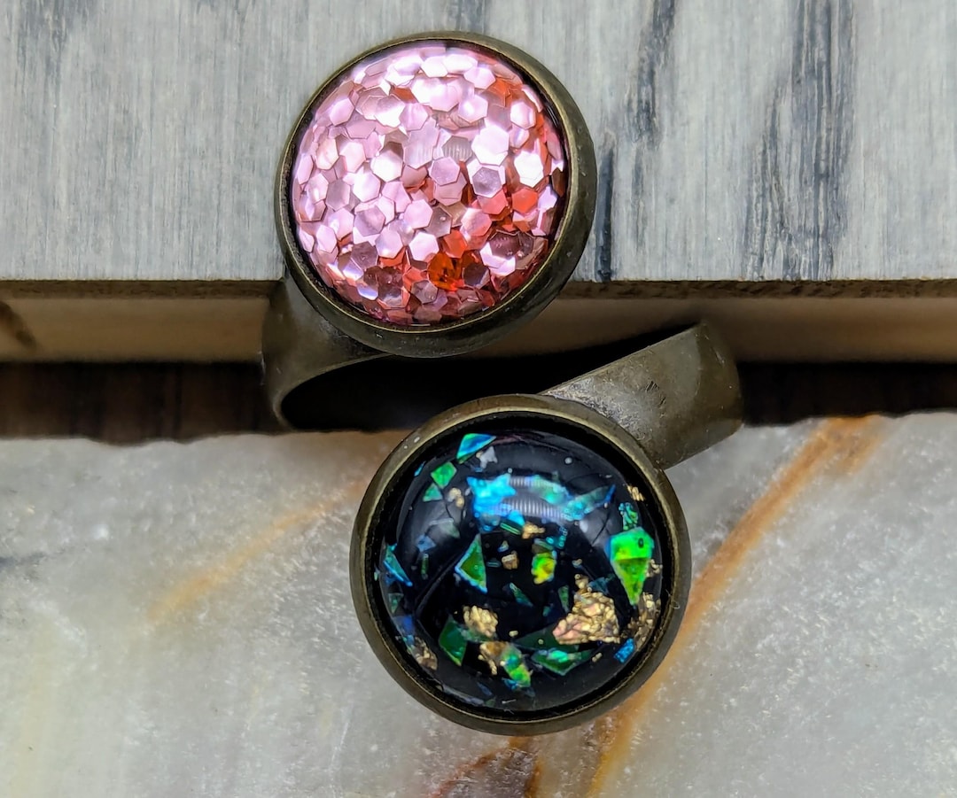 Wicked, Wicked Ring, Pink and Green Ring, Sparkle Oz, for Good, Because ...