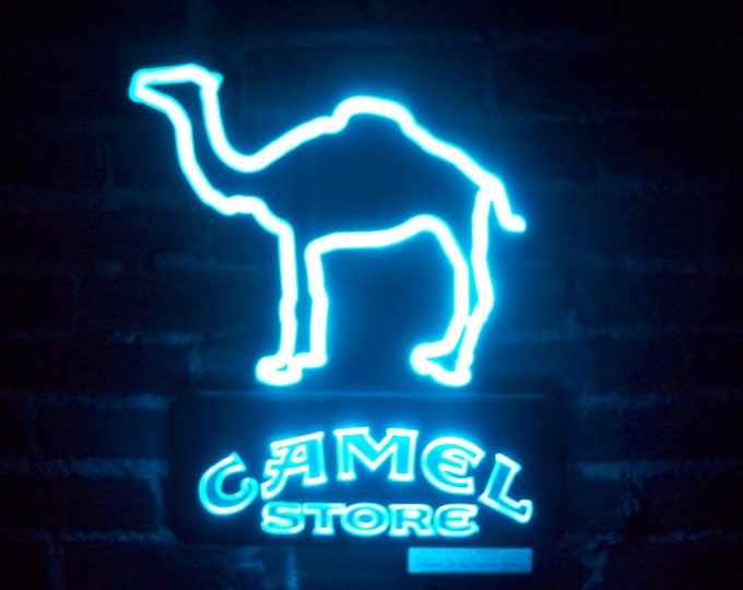 Smokin Joe Camel Store Neon Sign - Etsy