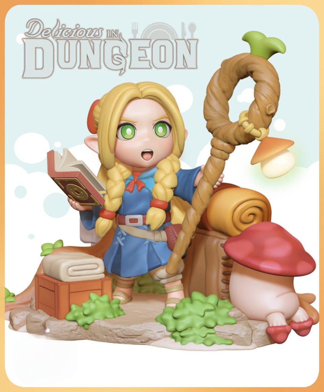 Chibi Elf Mage STL: Anime-inspired 3D Printable Model - Etsy
