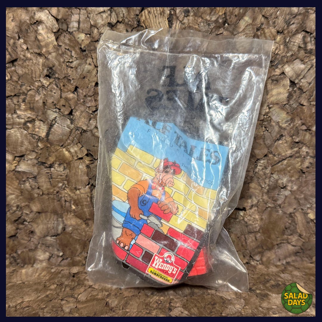 Wendy's -ALF- Kid's Meal Toy Sealed - Etsy