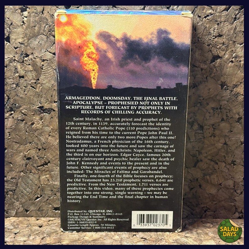 Armageddon -VHS- - Etsy