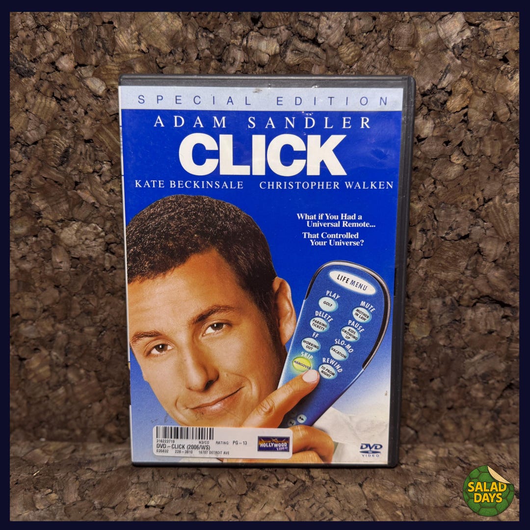 Click -DVD- Adam Sandler - Etsy