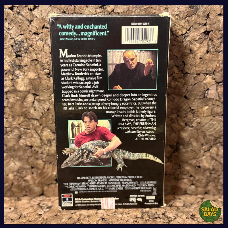 Freshman, the -VHS- Marlon Brando - Etsy