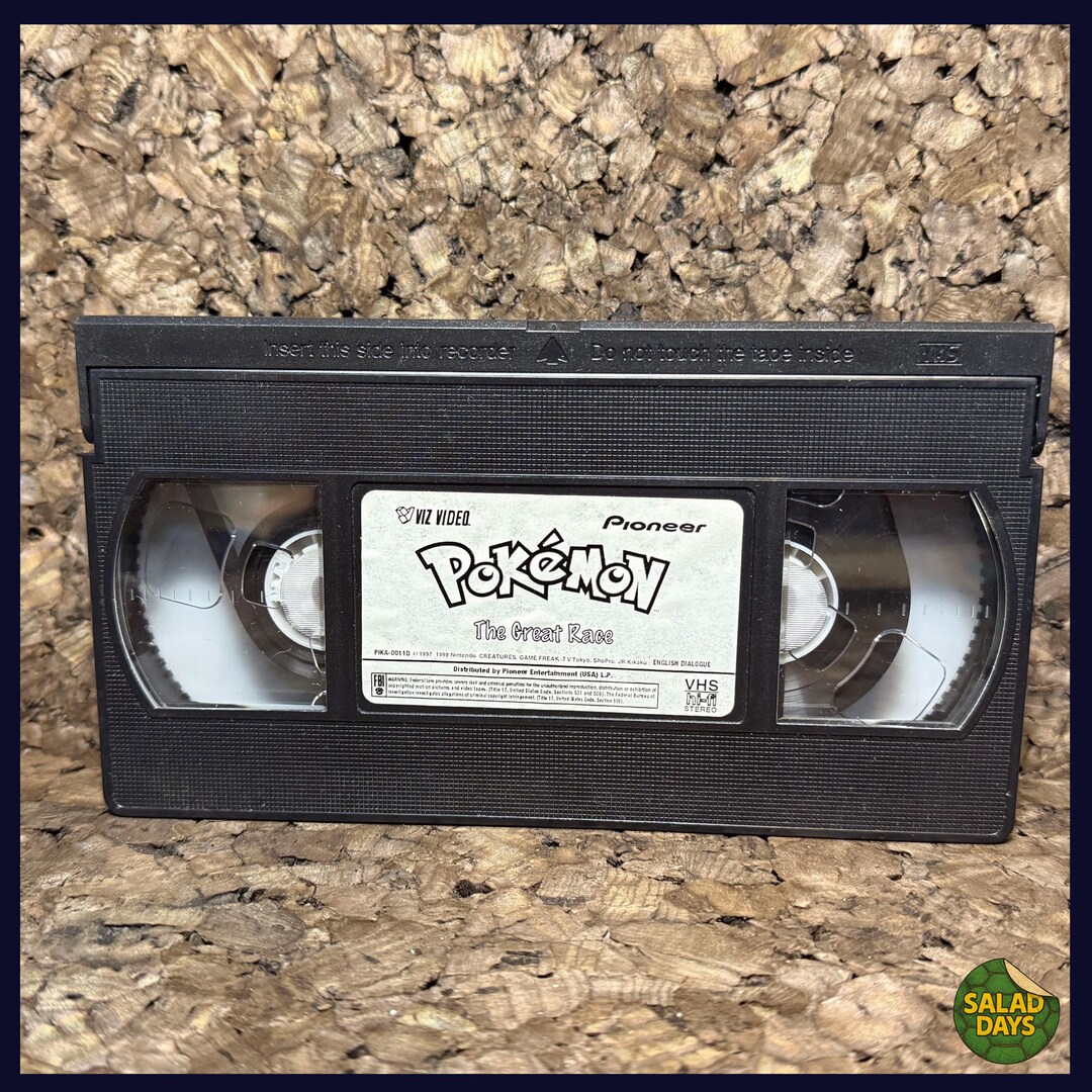Pokemon -VHS- Cartoon Episodes - Etsy