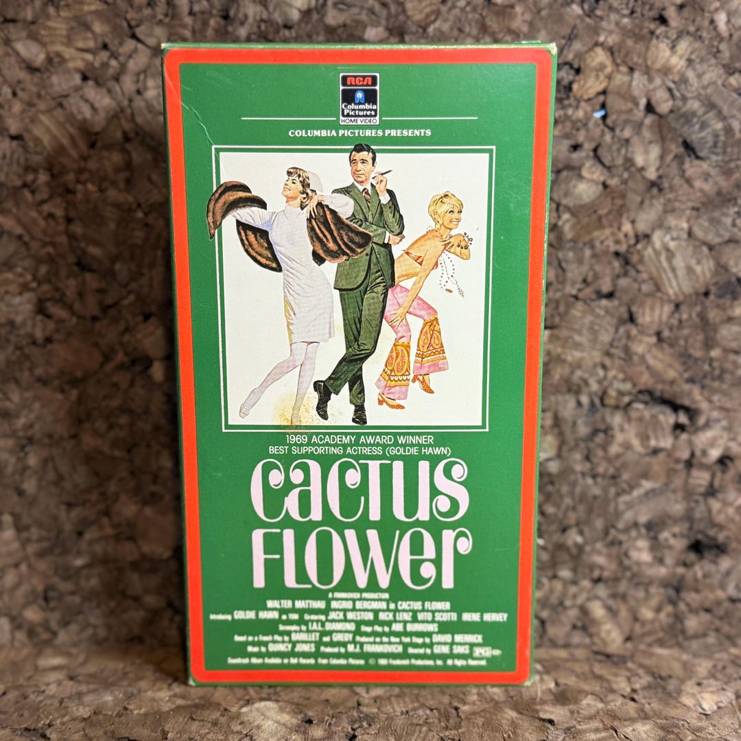 Cactus Flower -VHS- - Etsy