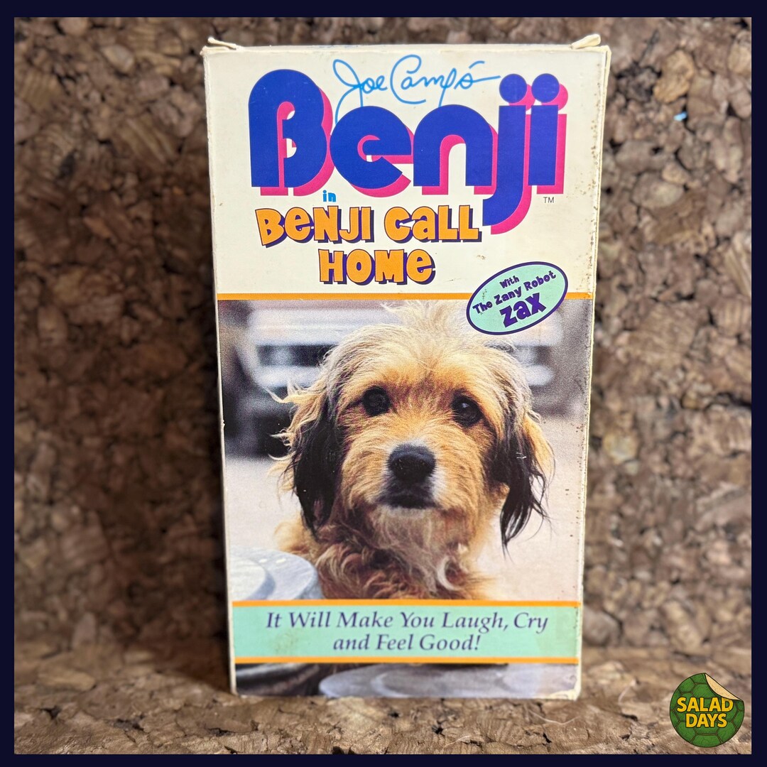 Benji -VHS- Puppy Love and Call Home - Etsy