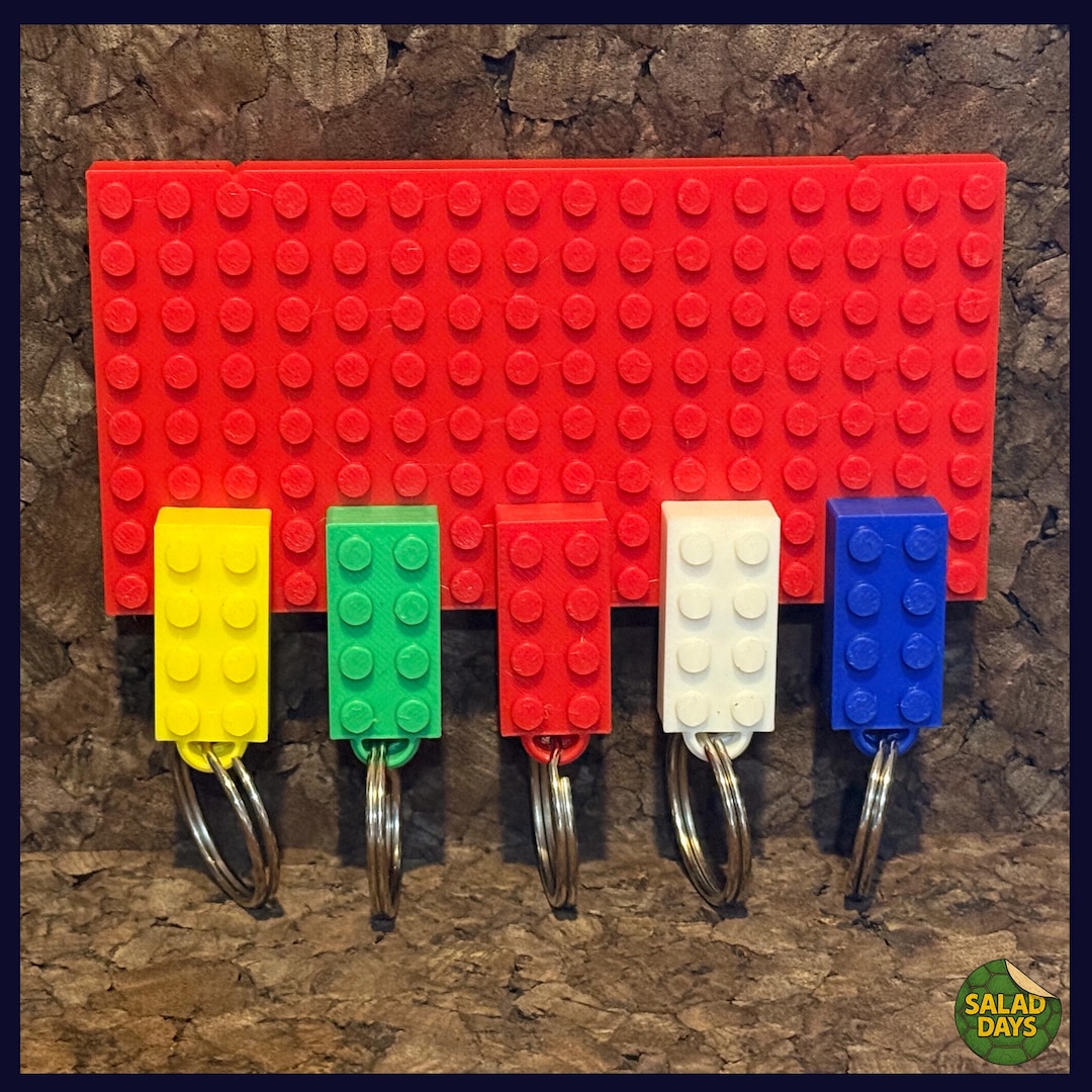 Brick Style -keychains and Hanger- - Etsy