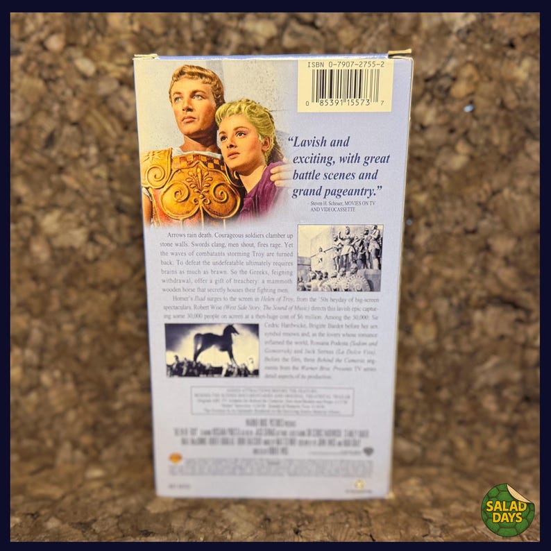 Helen of Troy -VHS- - Etsy