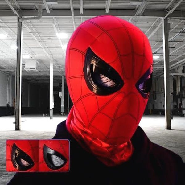 Spiderman Mask Moving Eyes - Etsy