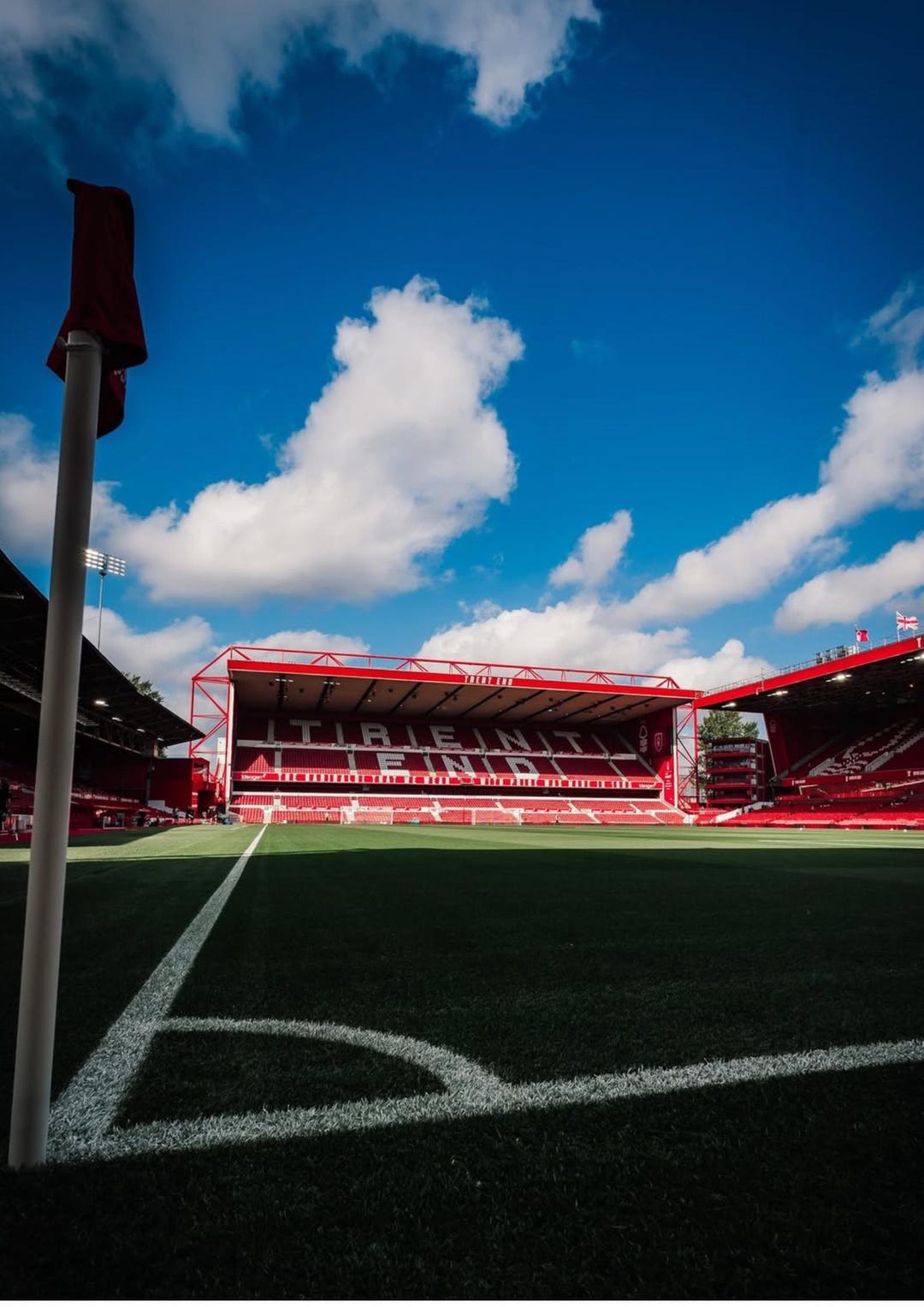 Nottingham Forest City Ground Poster – Football Wall Art, Trent End ...