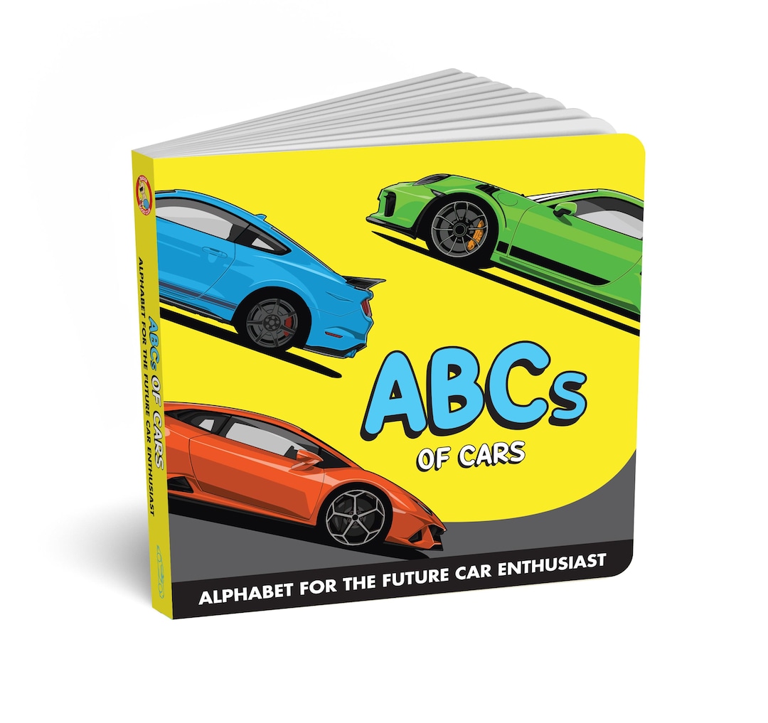 Abcs of Cars - Alphabet for the Future Car Enthusiast - Etsy