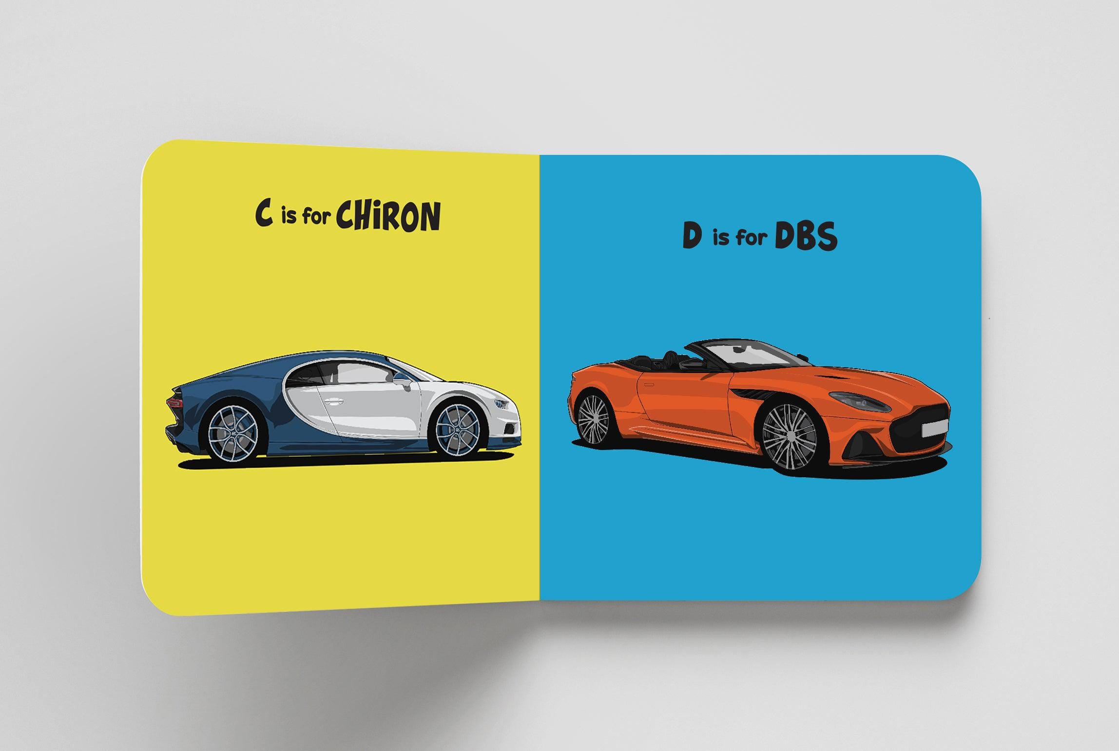 Abcs of Cars - Alphabet for the Future Car Enthusiast - Etsy