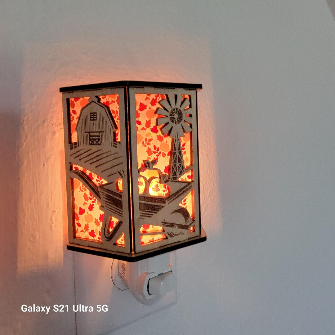 Fall Harvest 3D Nightlight - Etsy