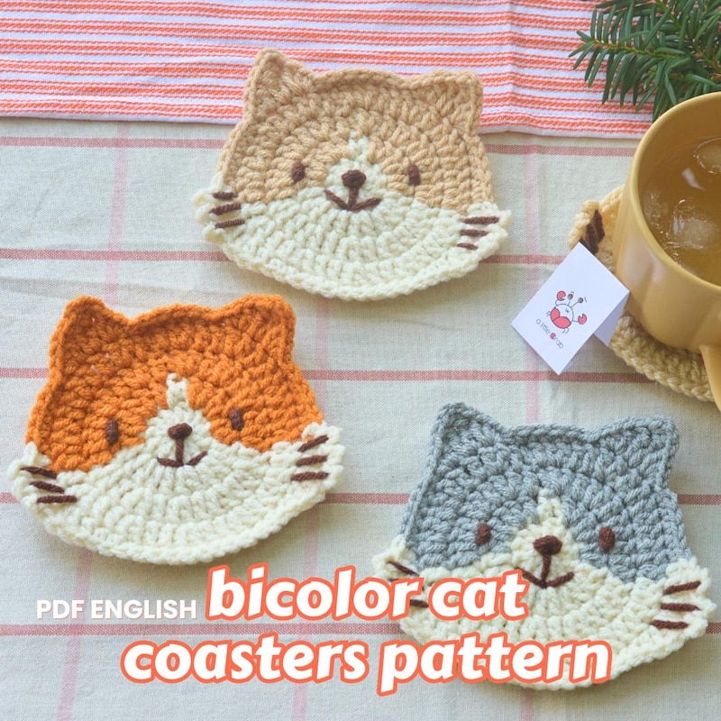 Cat Coaster - Etsy