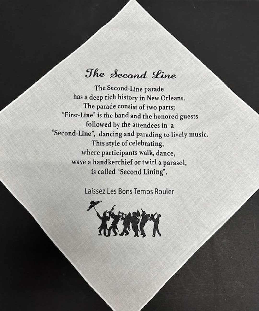 Second Line History Handkerchiefs (by the Dozen) - Etsy