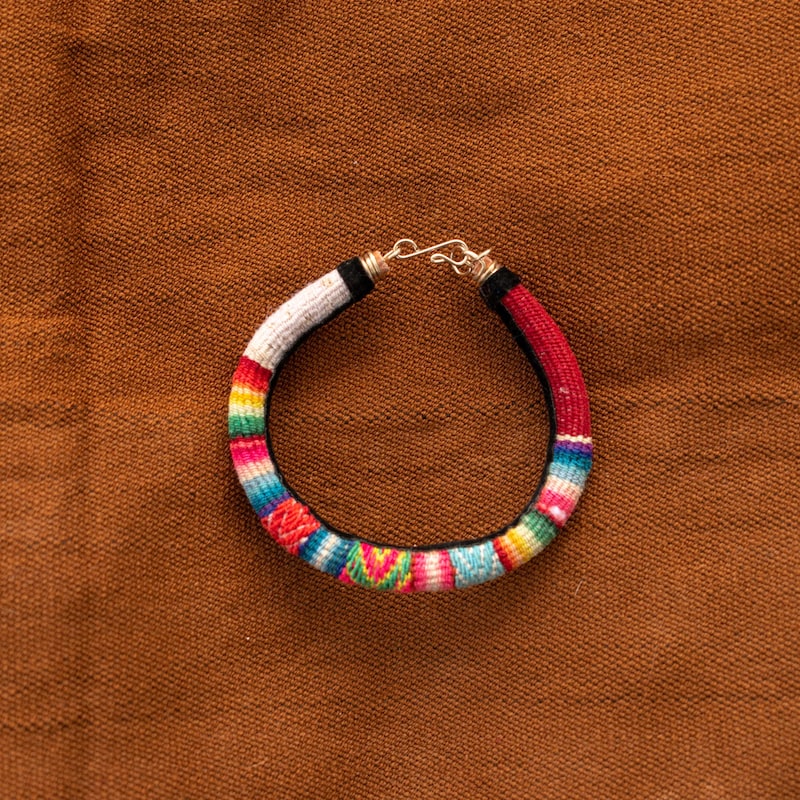 Andean Woven Bracelet - Etsy