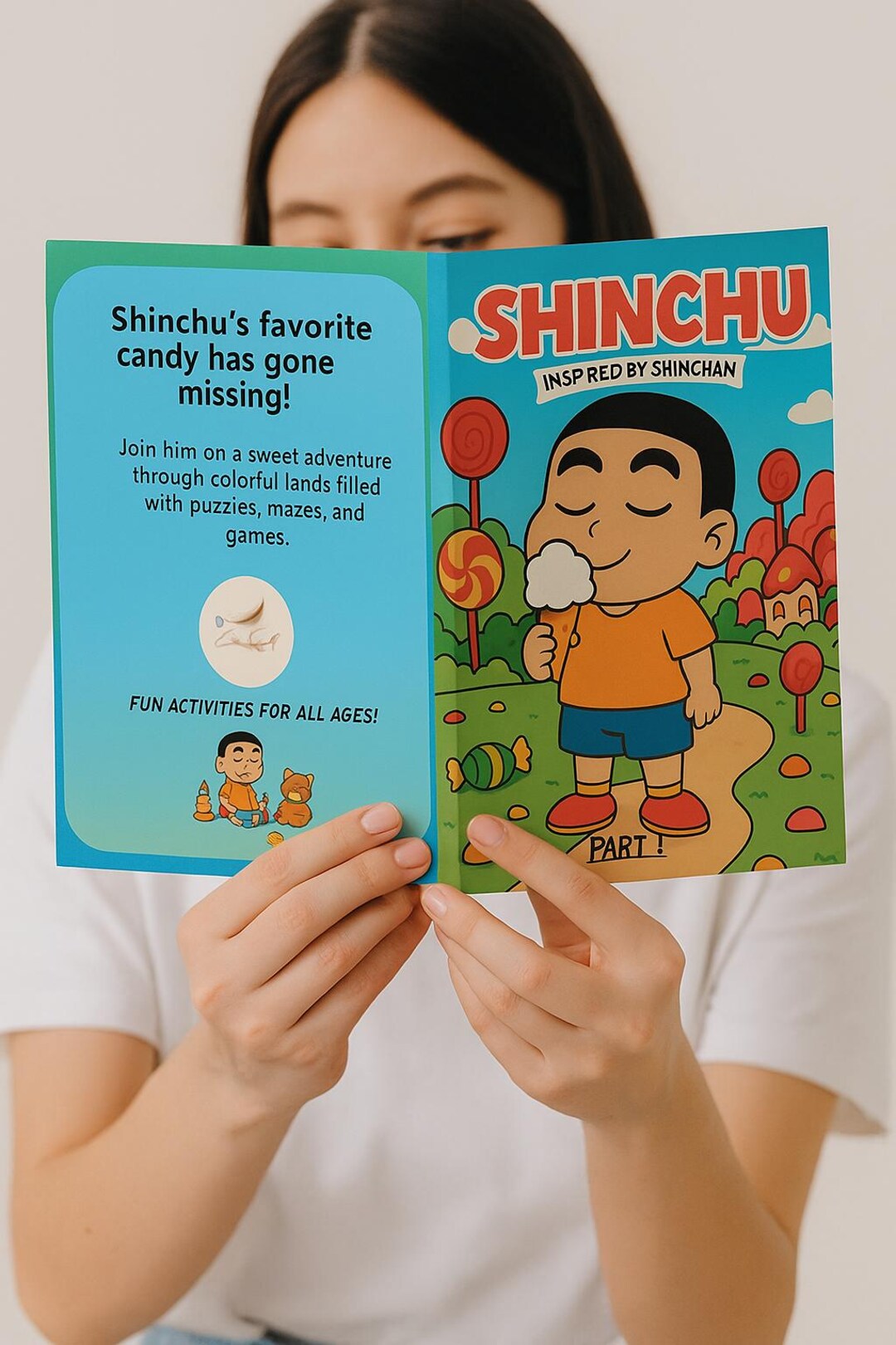 SHINCHU Printable Activity Book Part 1 | 6 Fun Pages | Coloring, Maze ...