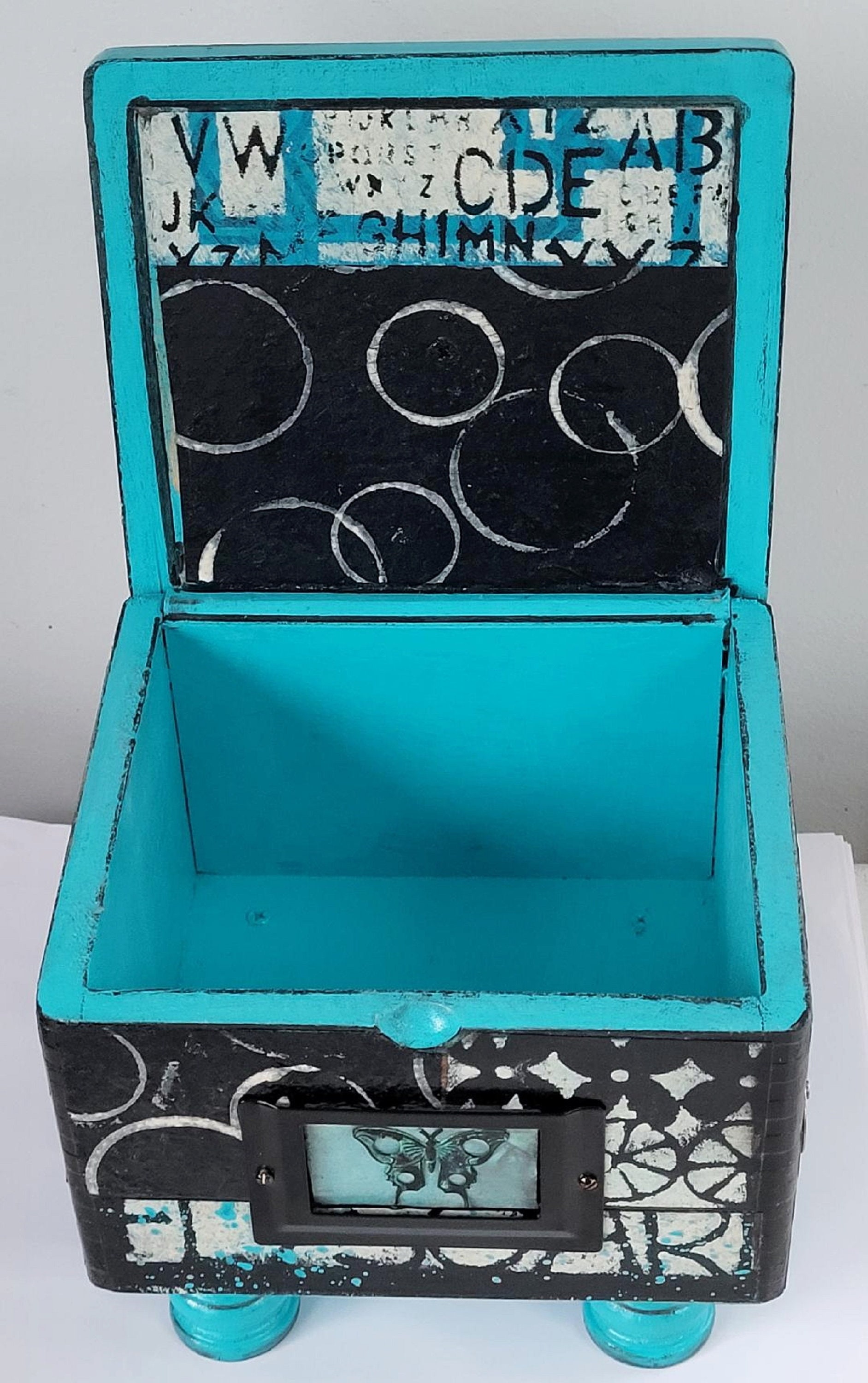 Mixed Altered Wood Cigar Boxhouse Themememory Boxhome - Etsy