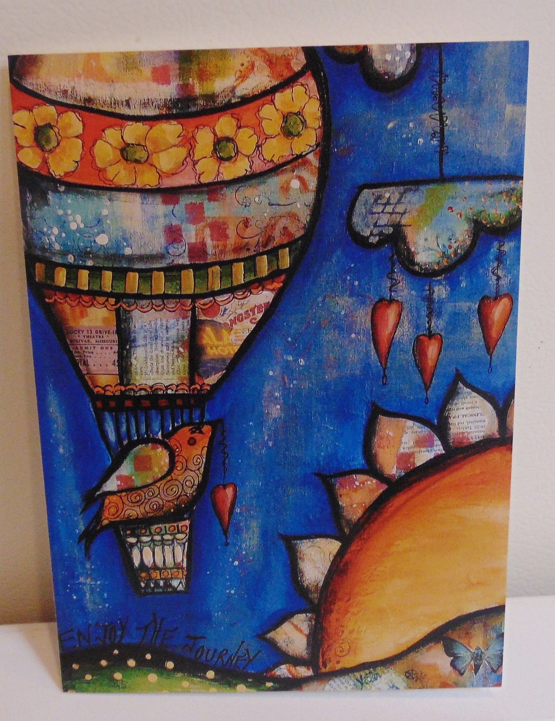 Greeting Cardoriginal Art - Etsy