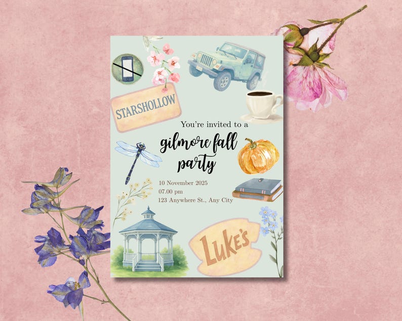 Gilmore Girl Themed Party - Etsy
