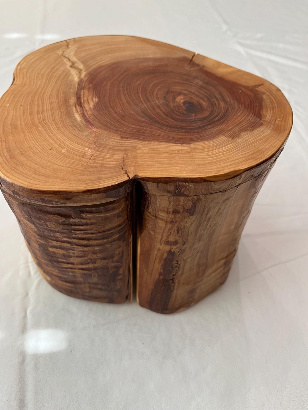 Handcrafted 6 Piece Shagbark Juniper Wood Log Puzzle Box With Secret ...