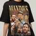 Vintage Gladiator Movie Distressed All Over Print T-shirt - Russell ...