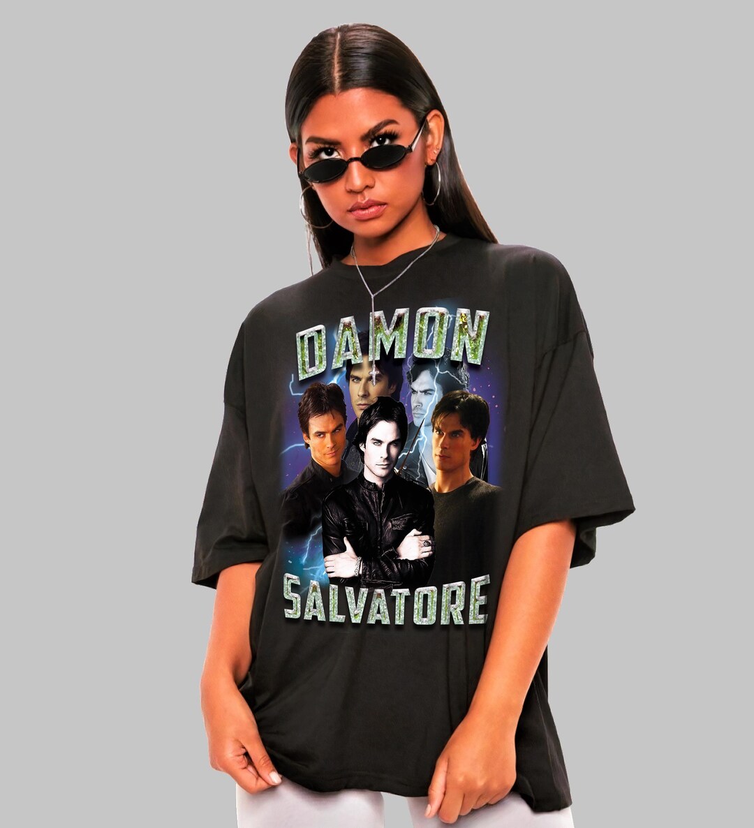 Unisex Damon Salvatore Shirt - TV Series Tee - Etsy