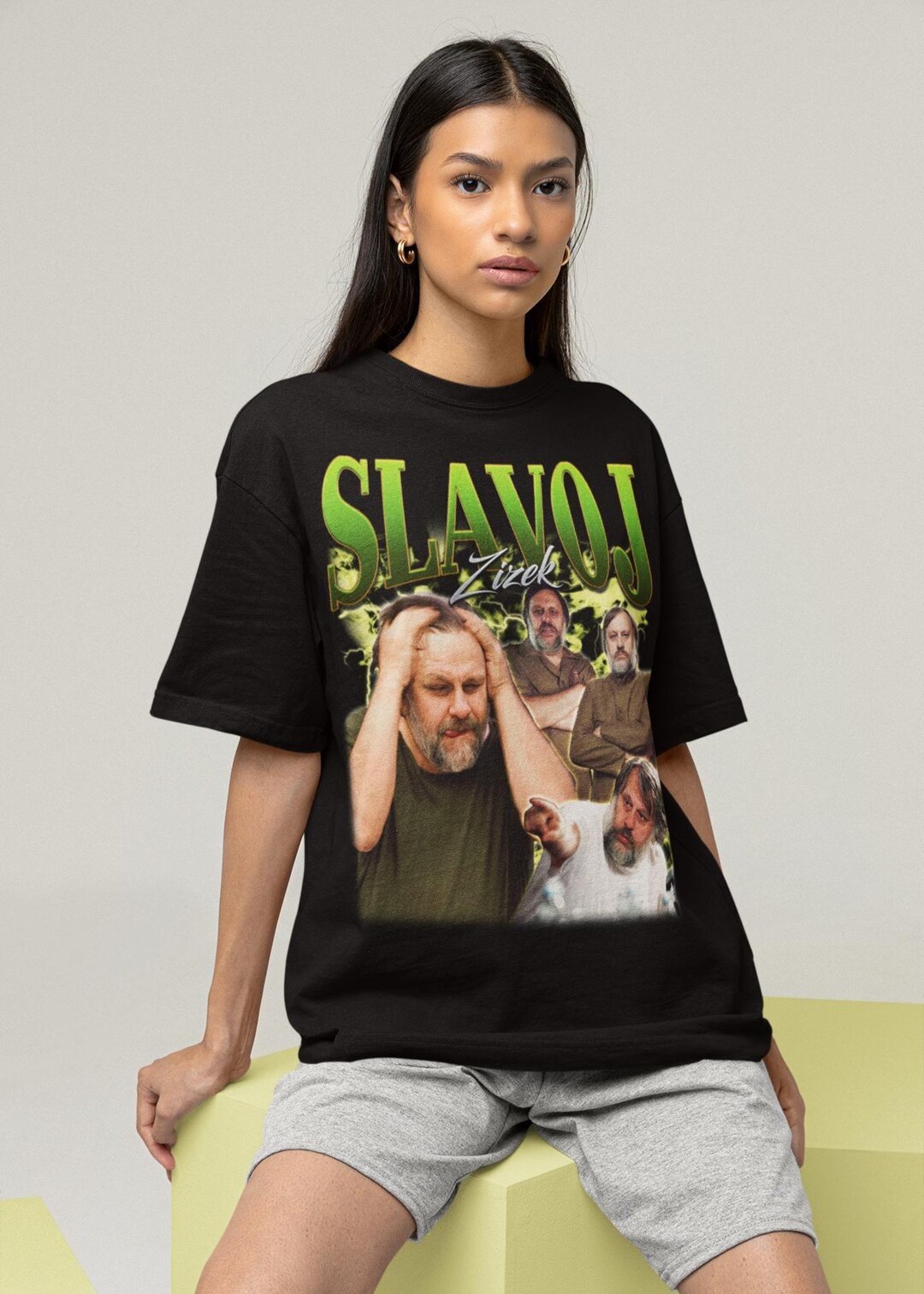 Slavoj Zizek Graphic Tee, Philosophy Merch - Etsy