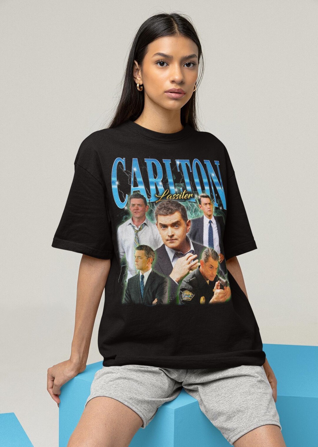 Carlton Lassiter Tshirt - Shawn & Gus Shirt, Psych TV Show Merch - Etsy UK