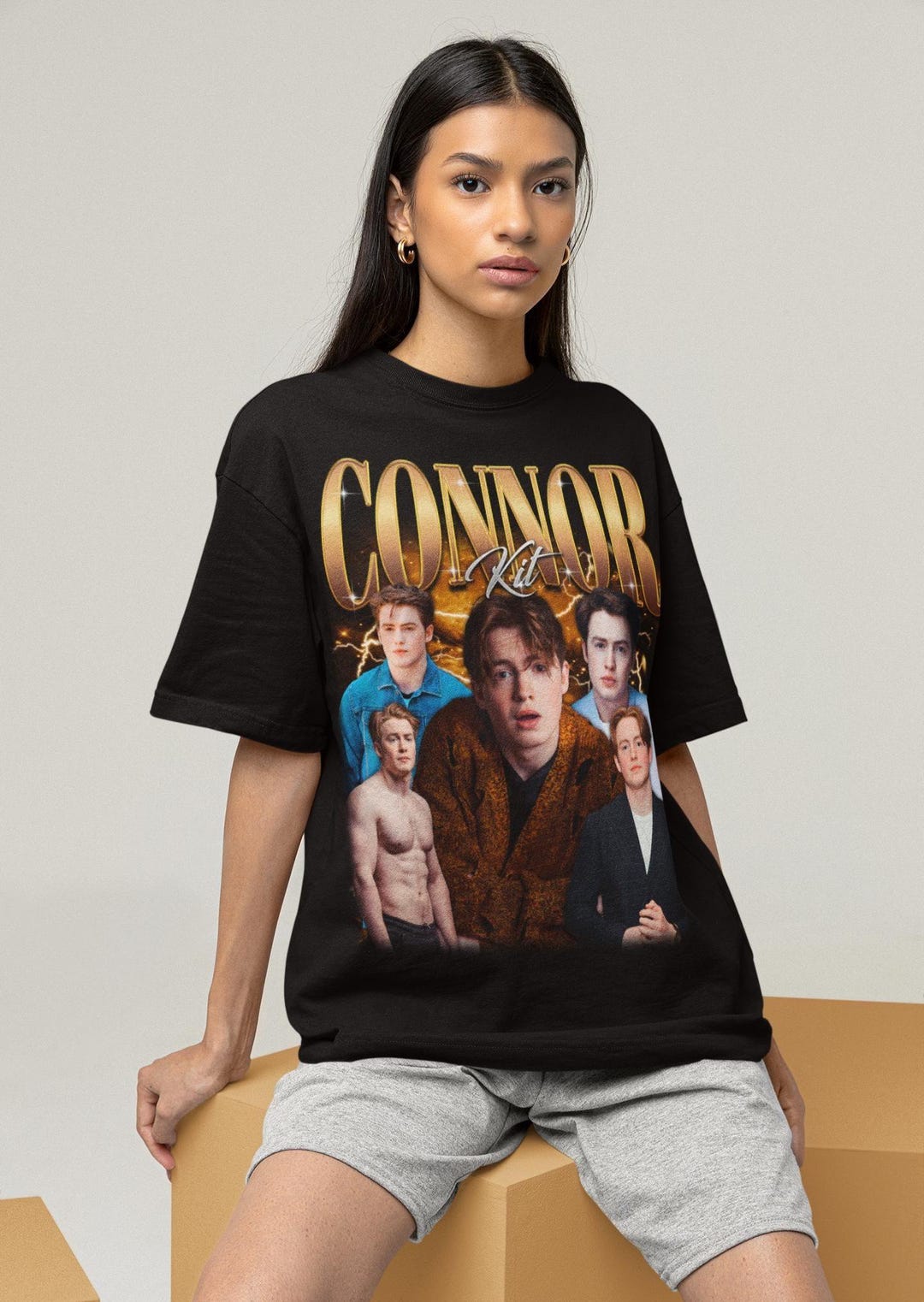 Camiseta con foto de Kit Connor, regalo para fans de Connor - Etsy España