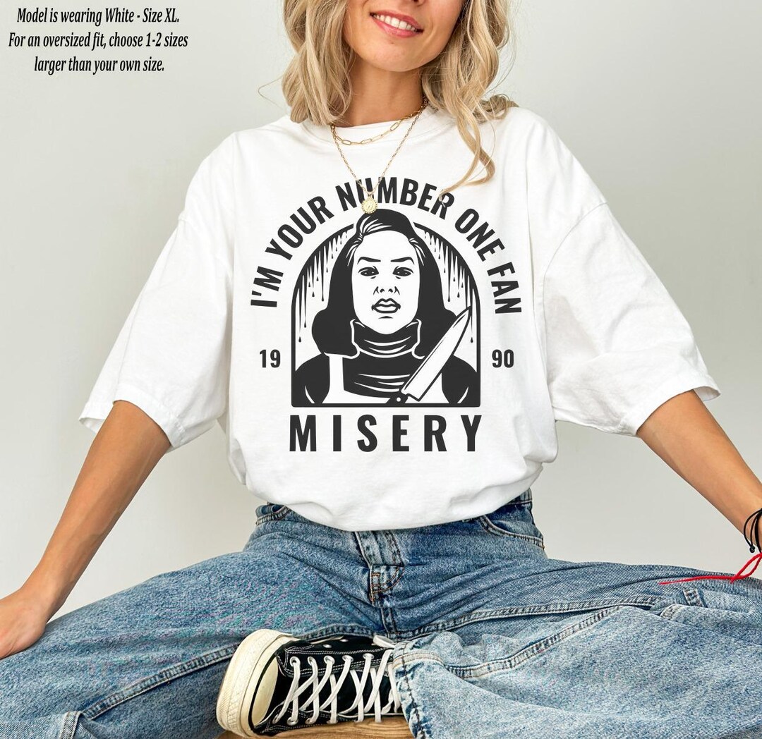 Misery Stephen King 1990 Shirt ,90s Horror Shirt,retro Movie Shirt ...