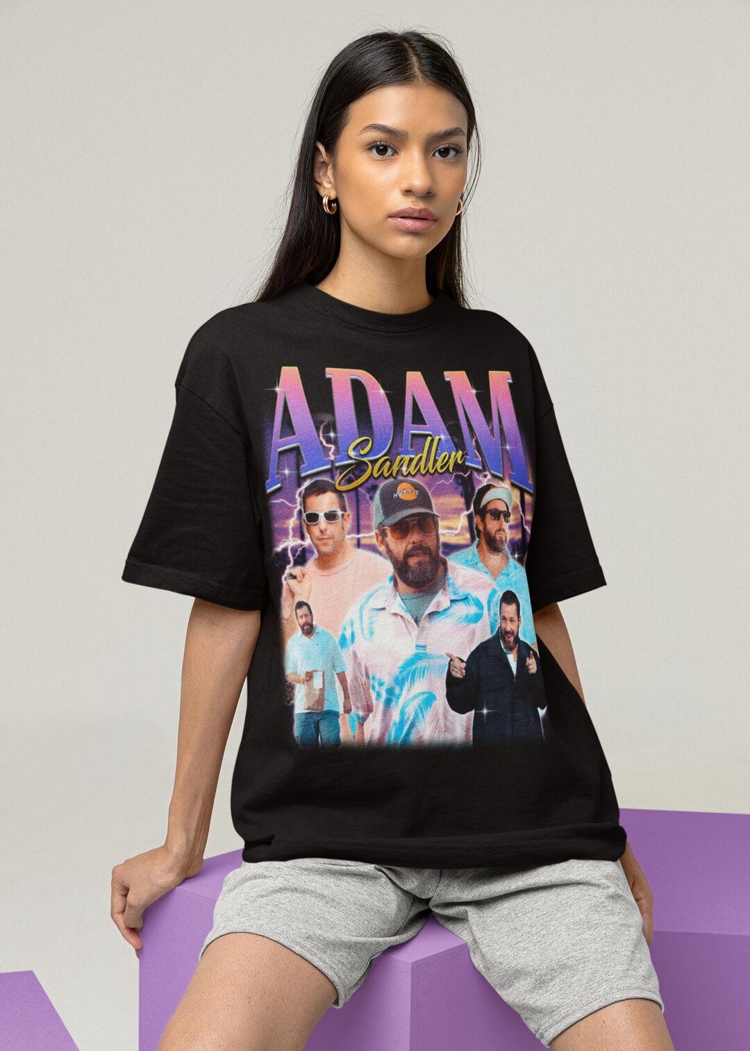 Adam Sandler Shirt - Sandler Merch,comedian Tshirt,funny Movie Tee ...