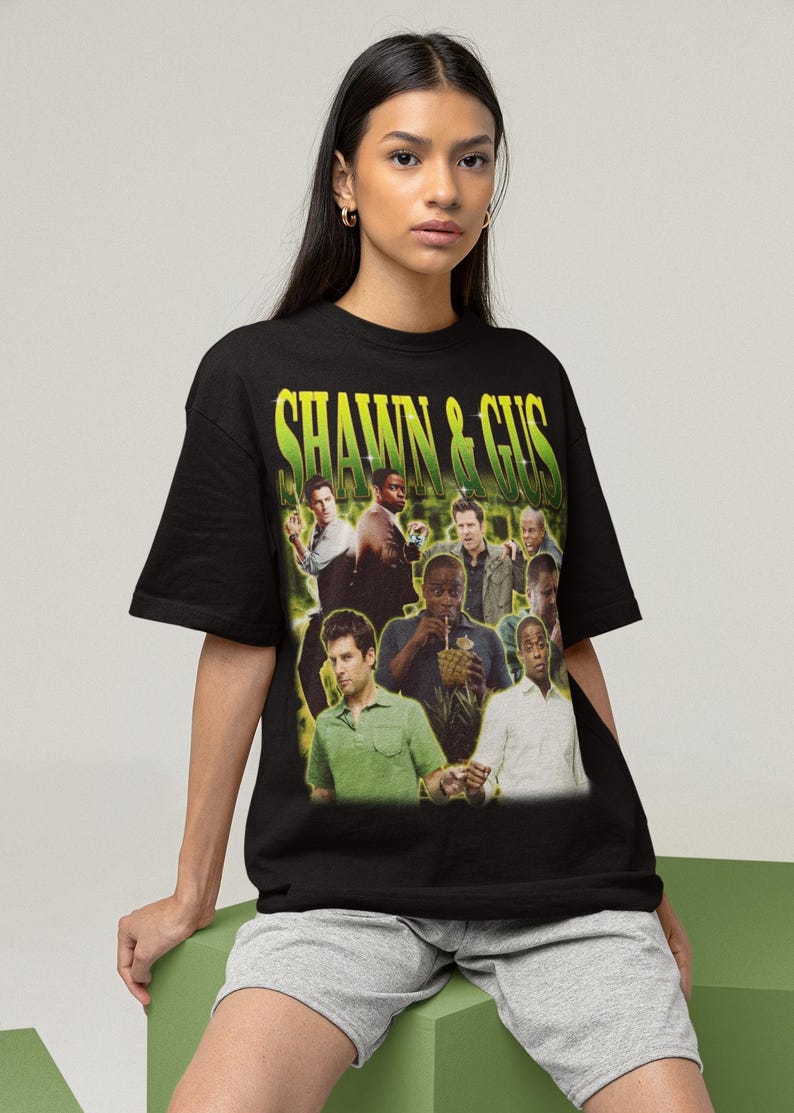 Shawn & Gus Shirt, Psych TV Show Merch - Etsy
